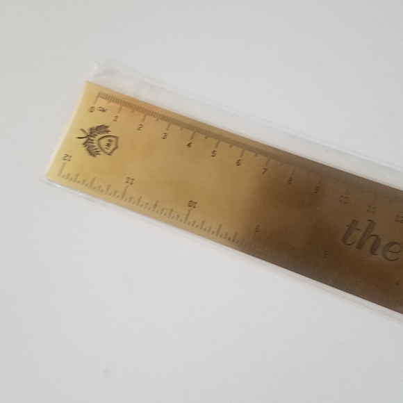 DesignWorks Ink | Office | Designworks Ink Metal Ruler The Golden Rule ...